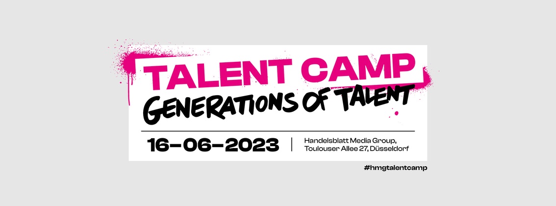 TALENT CAMP 2023 - Event organisiert von Handelsblatt Media Group